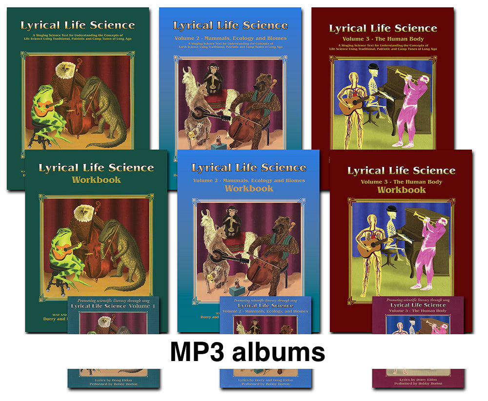 Lyrical Life Science: Volumes 1-3 - Print books with MP3 album downloa ...